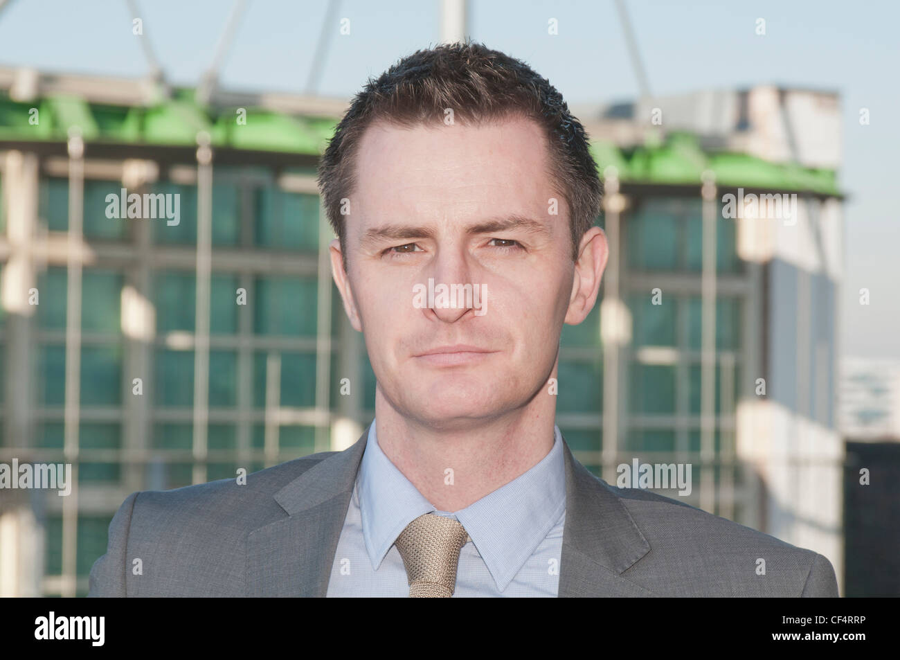 Portrait of 30 something business man Stock Photo - Alamy
