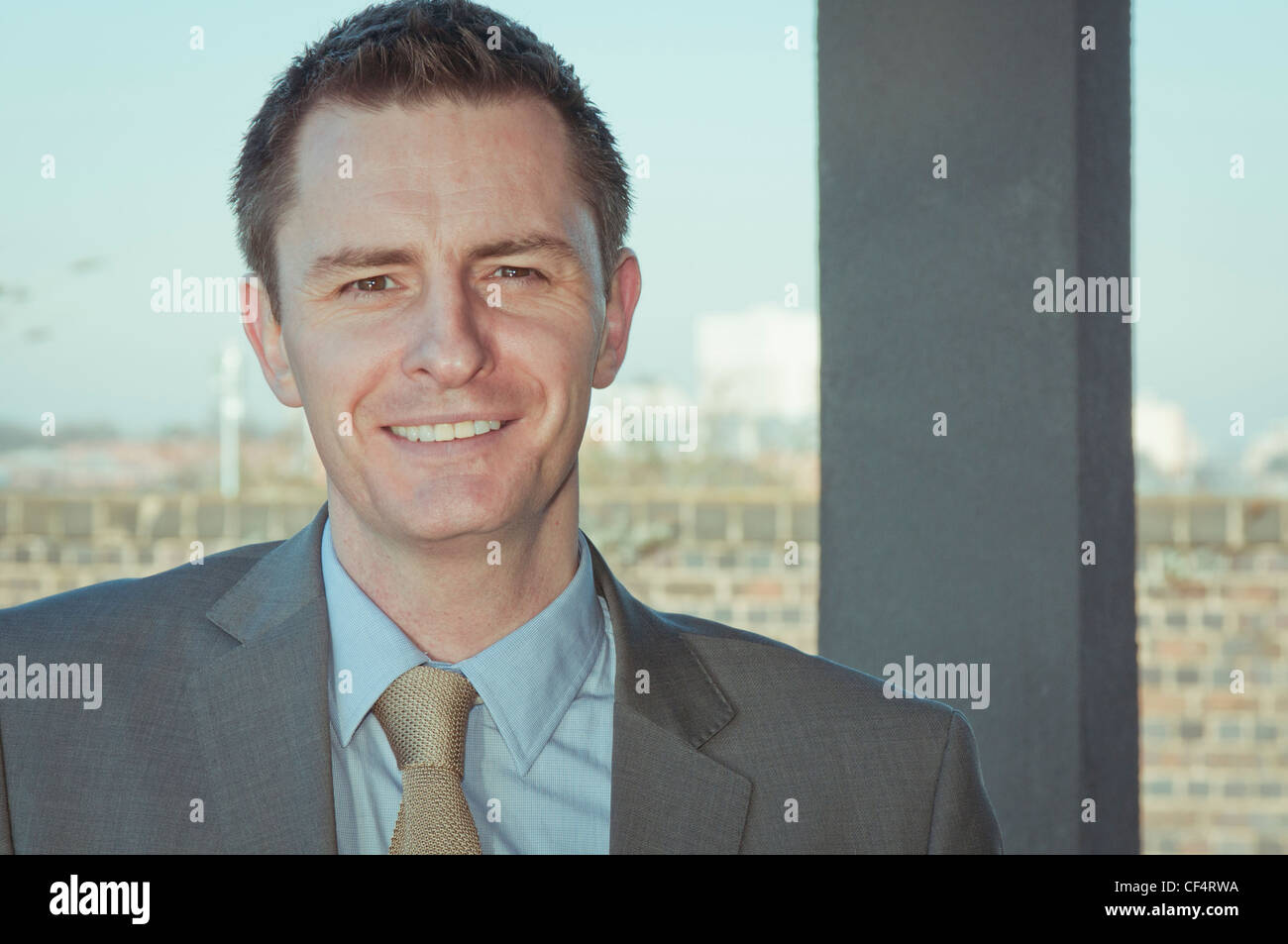 Portrait of 30 something business man Stock Photo - Alamy