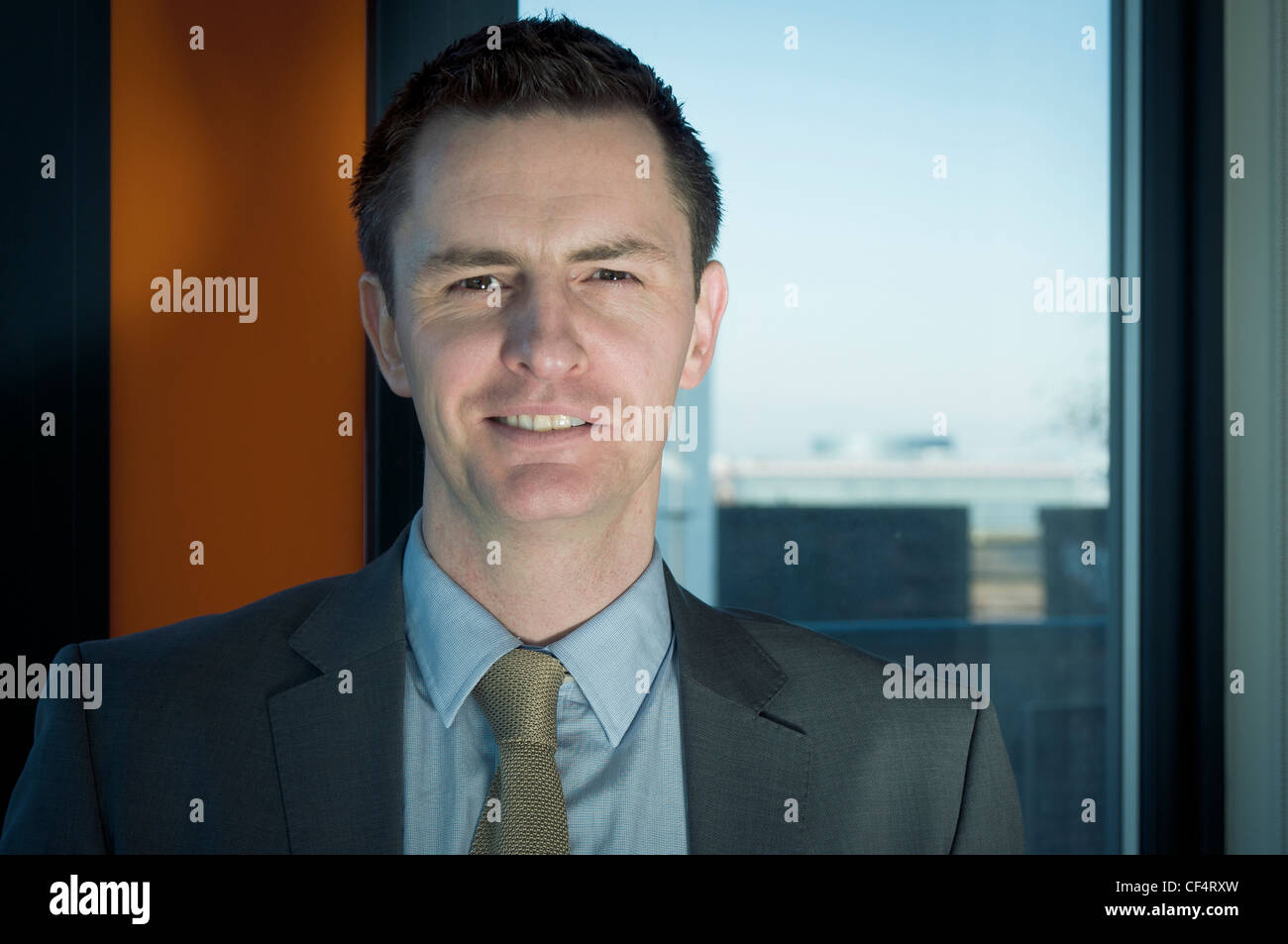 Portrait of 30 something business man Stock Photo - Alamy