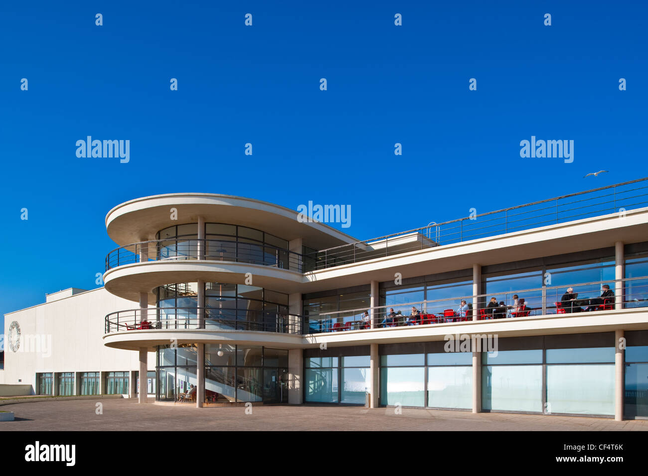 The De La Warr Pavilion, commissioned in 1935 by the 9th Earl De La ...