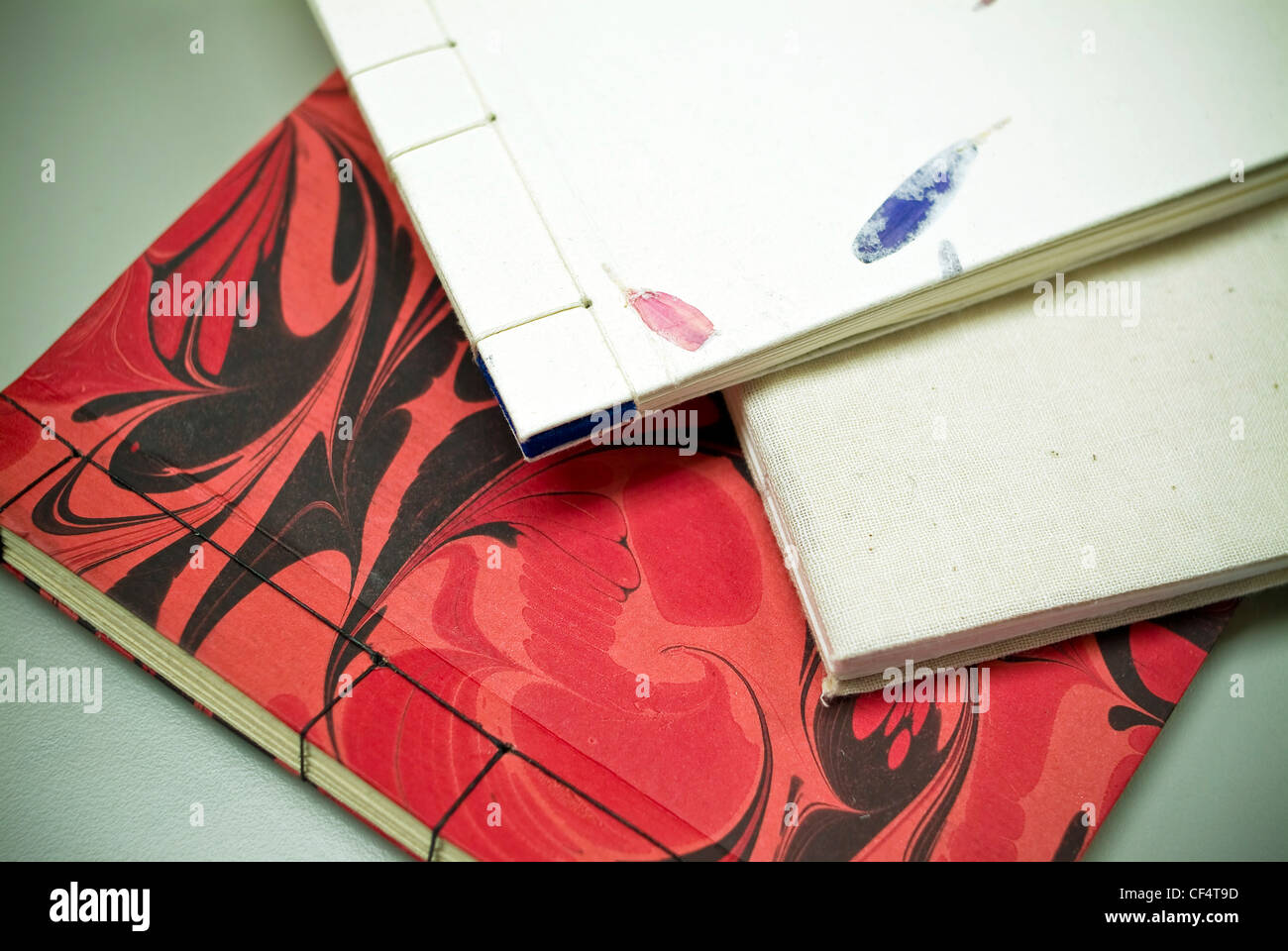 Marbling book hi-res stock photography and images - Alamy