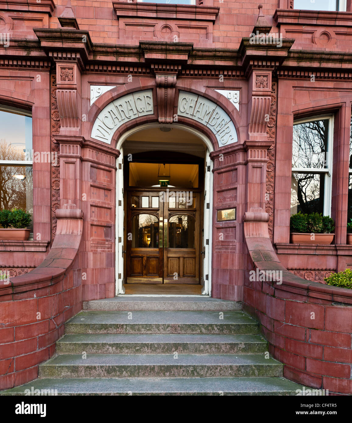 Victorian Office Building Entrance High Resolution Stock Photography ...