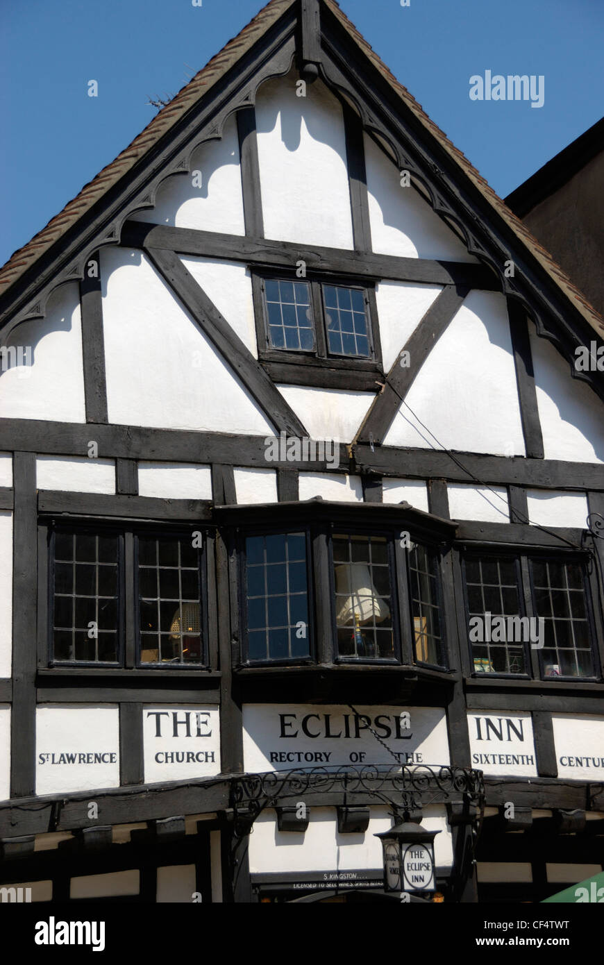 Half Timbered Pub Tavern Inn Public House High Resolution Stock ...