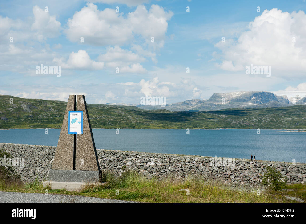 Sysen Dam, Norway Stock Photo - Alamy