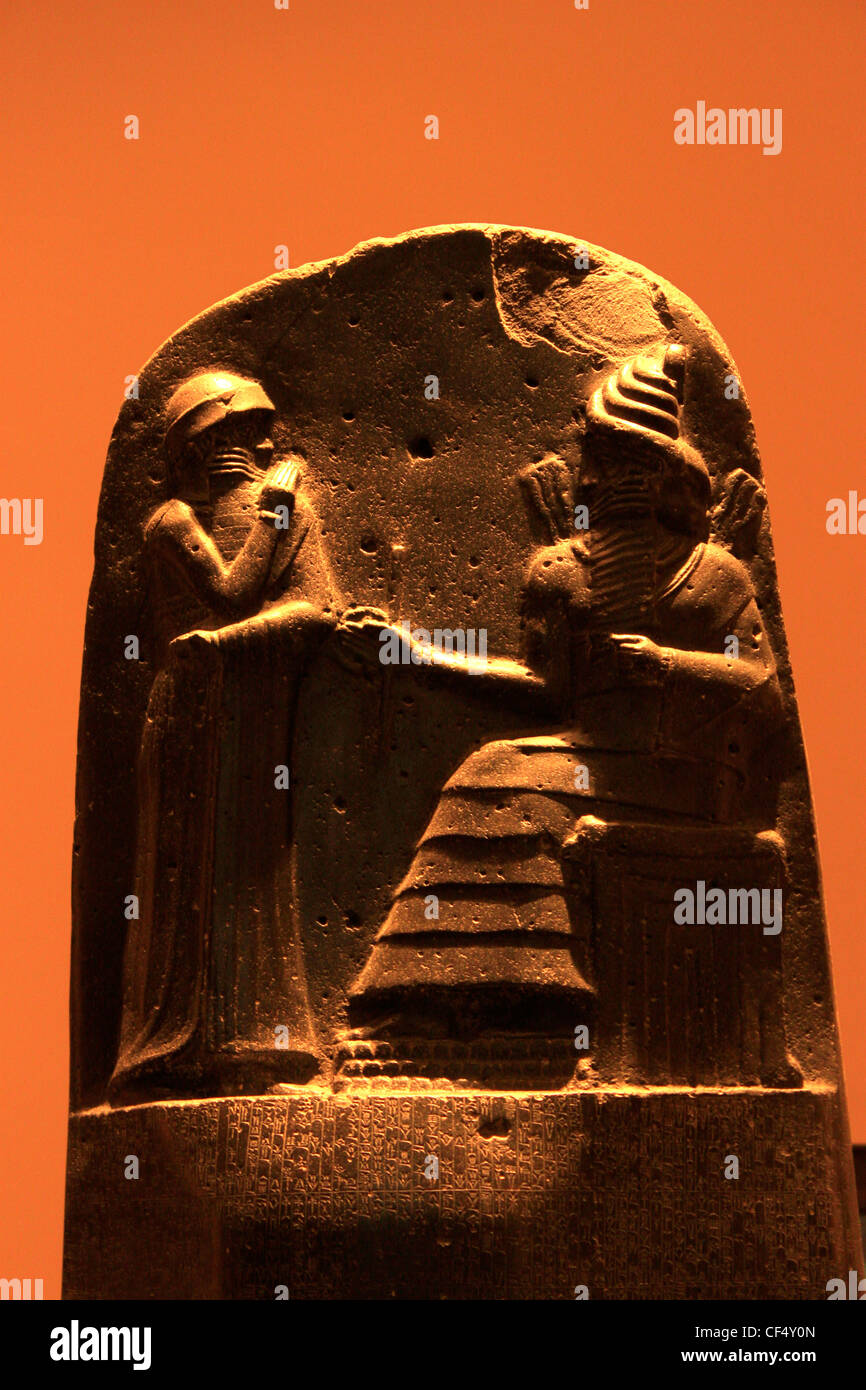 Stele of hammurabi hi-res stock photography and images - Alamy