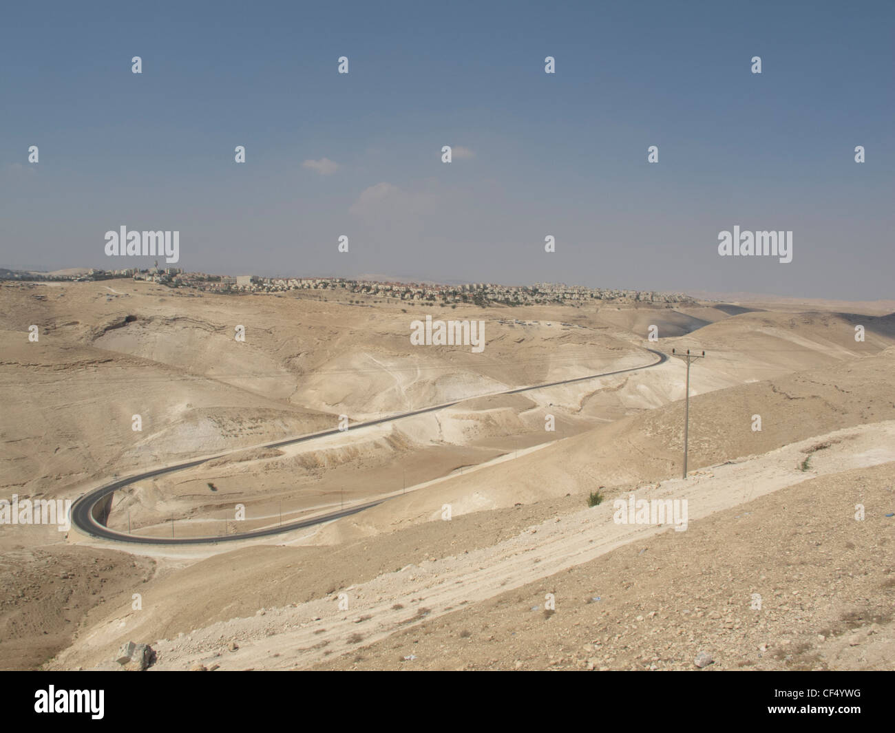 Palestine, West bank,the main road outside Betlehem Stock Photo - Alamy