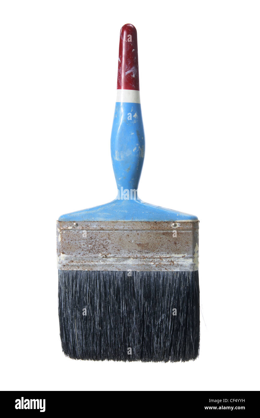 Old Paint Brush Stock Photo - Alamy