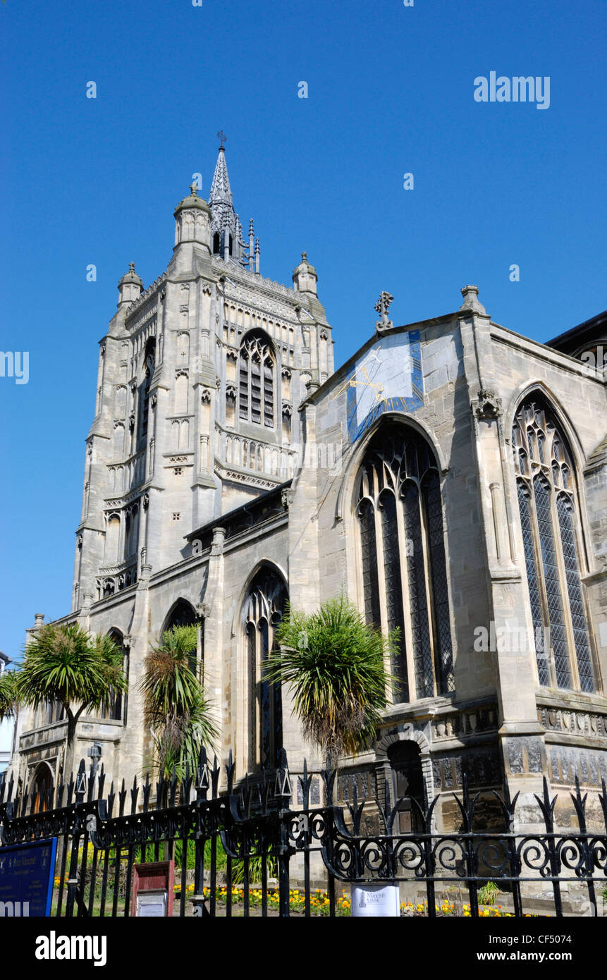 St Peter Mancroft, a 15th century parish church, the largest in Norwich ...