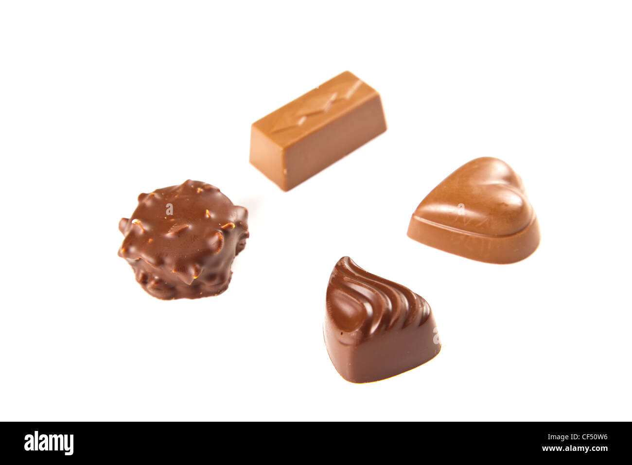 sweet chocolate bombon Stock Photo - Alamy