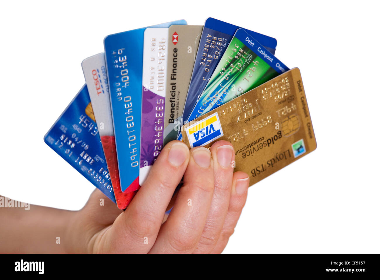 Credit card cards hi-res stock photography and images - Alamy