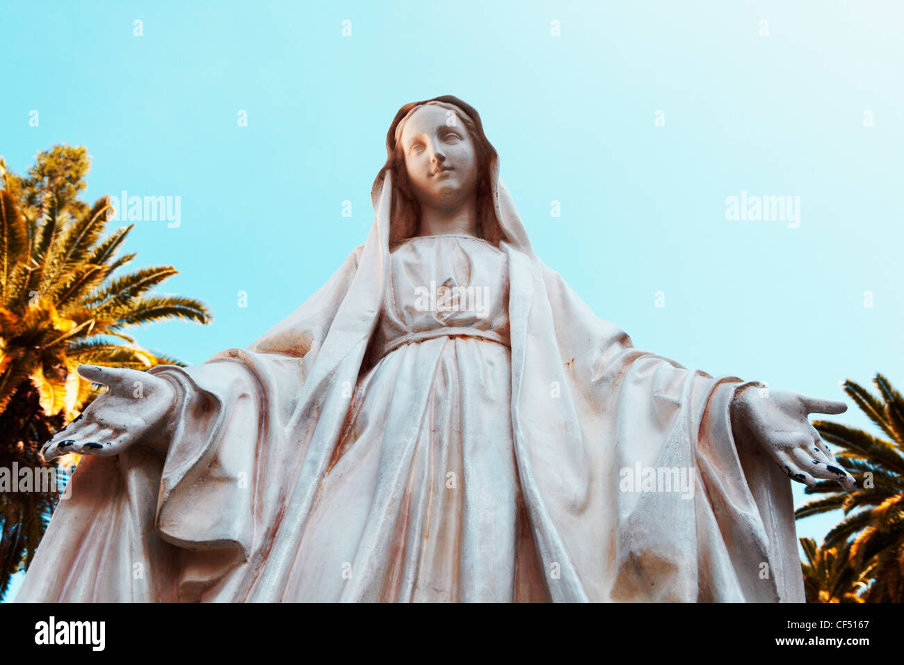 Israel, Nazareth, Statue of maria magdalena Stock Photo - Alamy