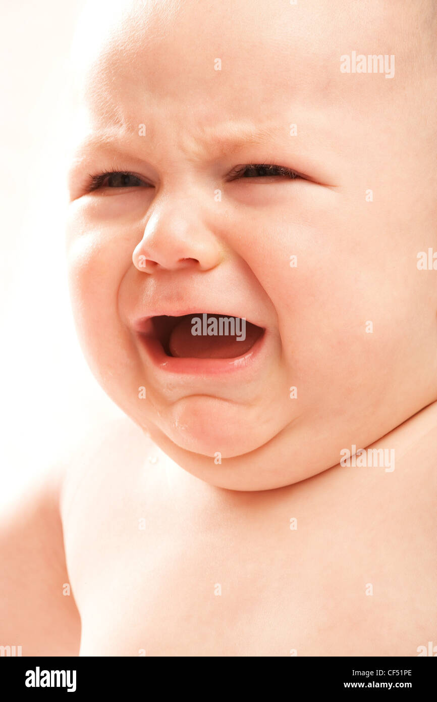 Close up of a baby cryingInfobeauty Stock Photo - Alamy