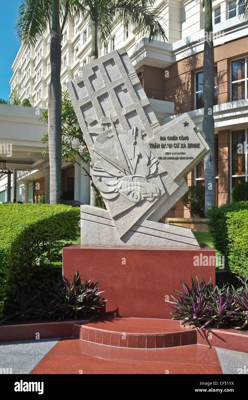 December 24, 1964 Bombing memorial in front of Park Hyatt Saigon hotel ...