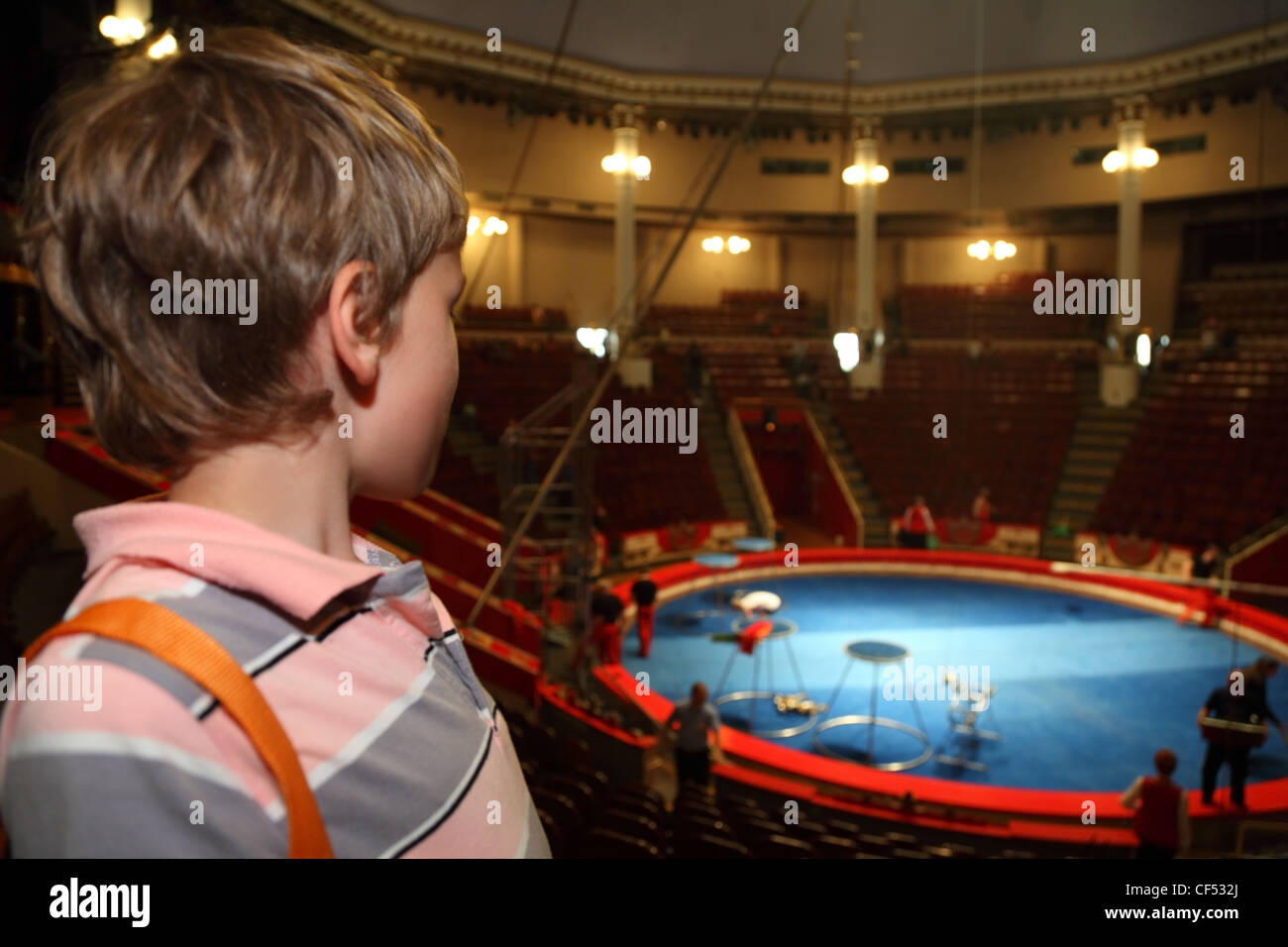 Circus boy hi-res stock photography and images - Alamy