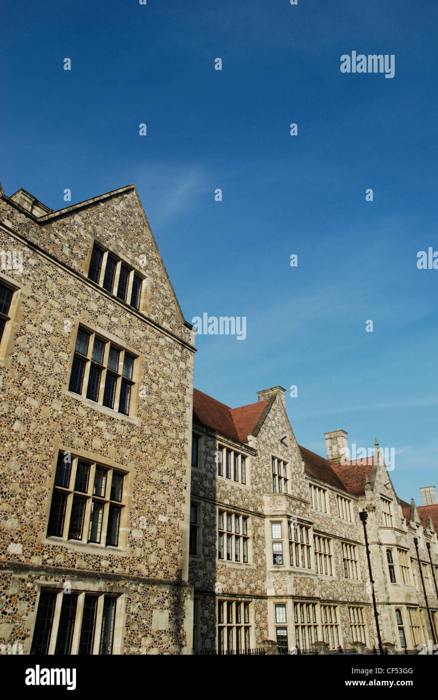 Exterior view of the Medieval Council buildings next to the Great Hall ...