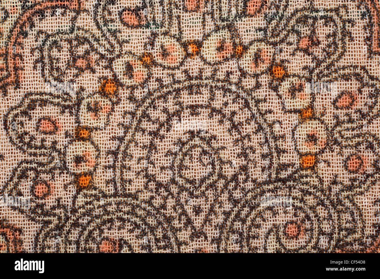 Texture of fabric close up. Detail of pattern on fabric Stock Photo - Alamy