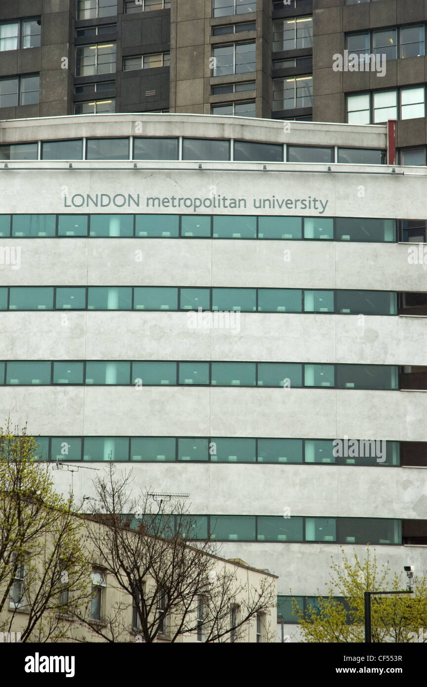 The London Metropolitan University in Holloway Road Stock Photo - Alamy
