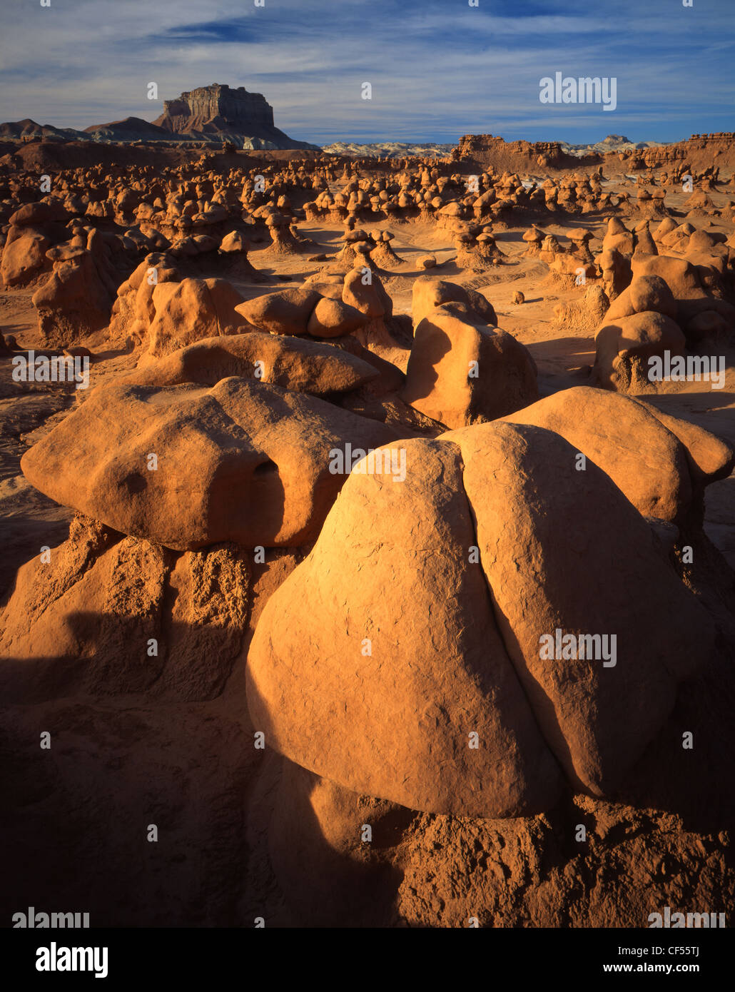 Hoodoos in Goblin Valley State Park near Hanksville, Utah Stock Photo ...