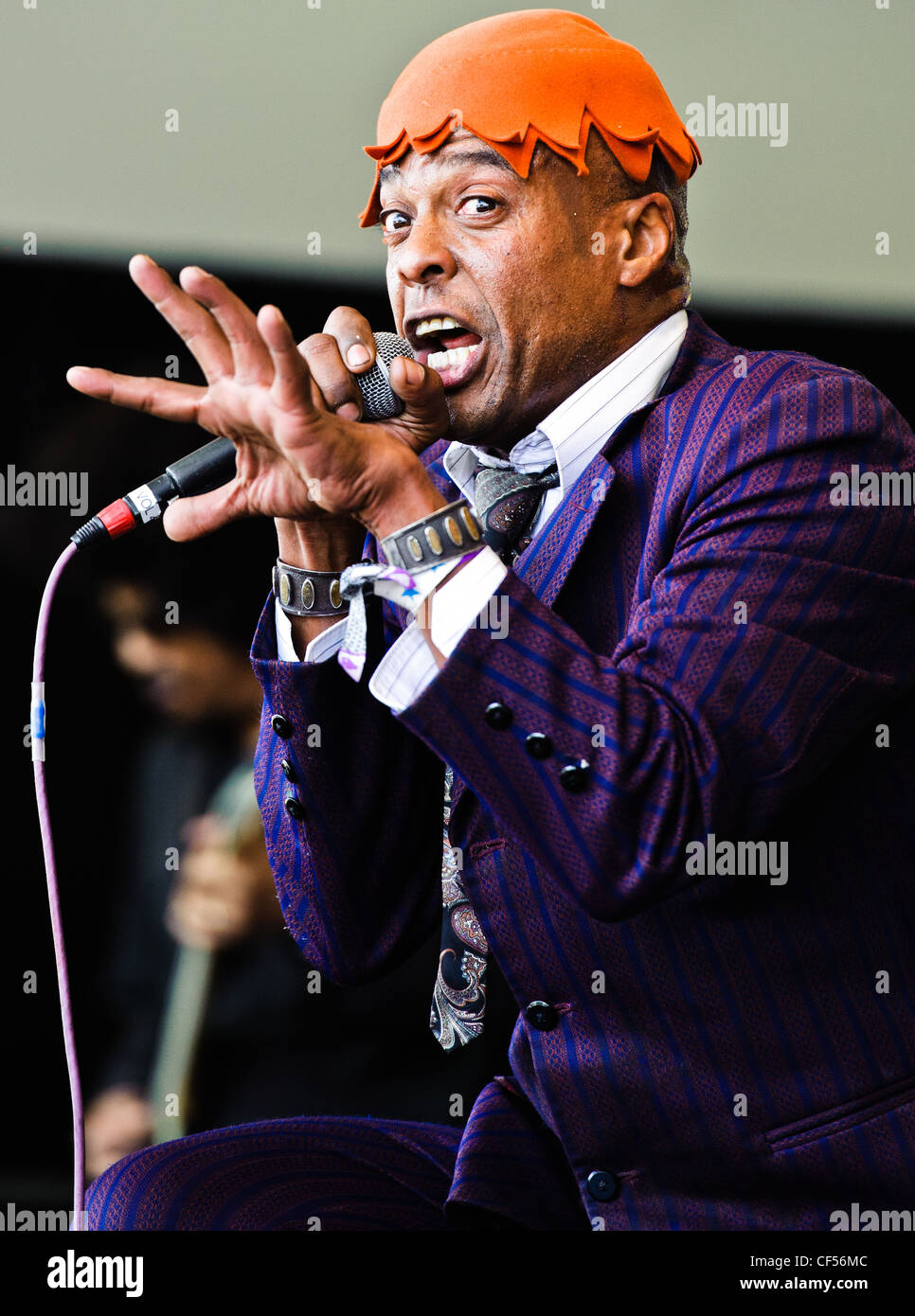 Fishbone at the 2011 Voodoo Festival in New Orleans, LA Stock Photo - Alamy