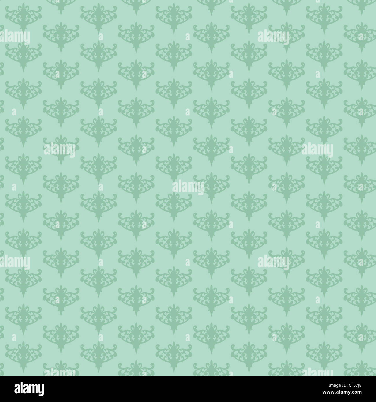 vector illustration of seamless retro mint-green background Stock Photo ...