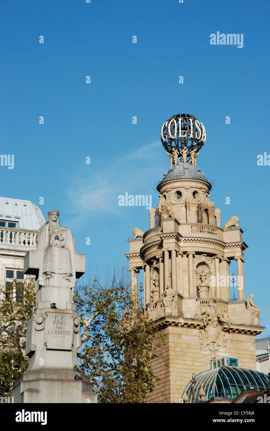 Exterior of The Coliseum Theatre which is home to the English National ...