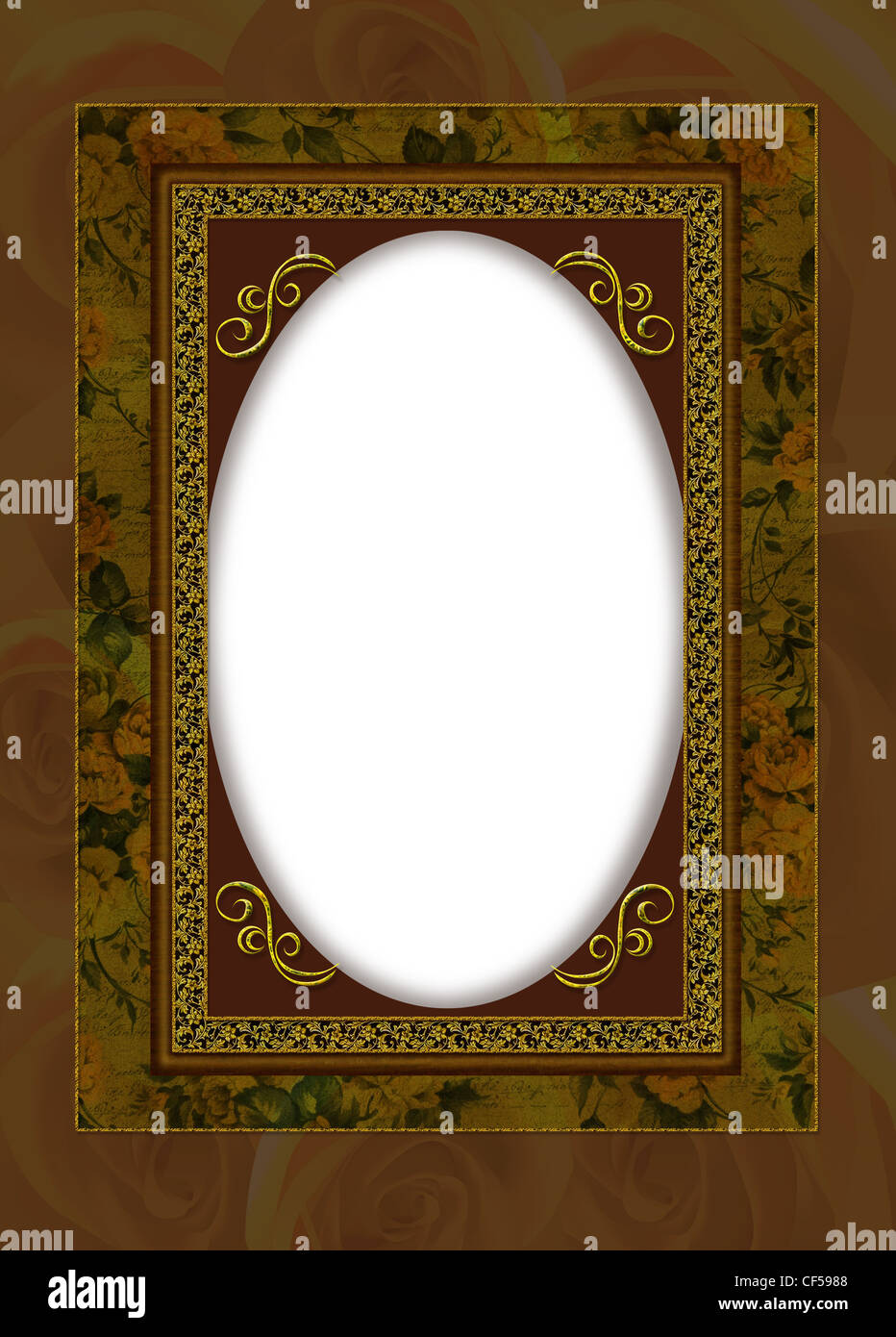 portrait frame collage Stock Photo - Alamy