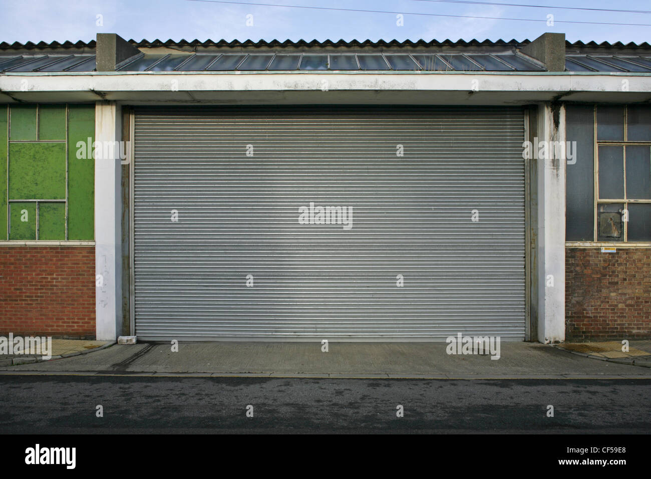 Roll down shutter hi-res stock photography and images - Alamy