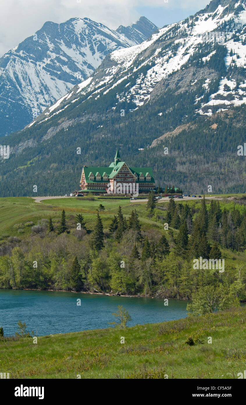 Canada, Alberta, Prince of Wales Hotel at Waterton Lakes National Park ...