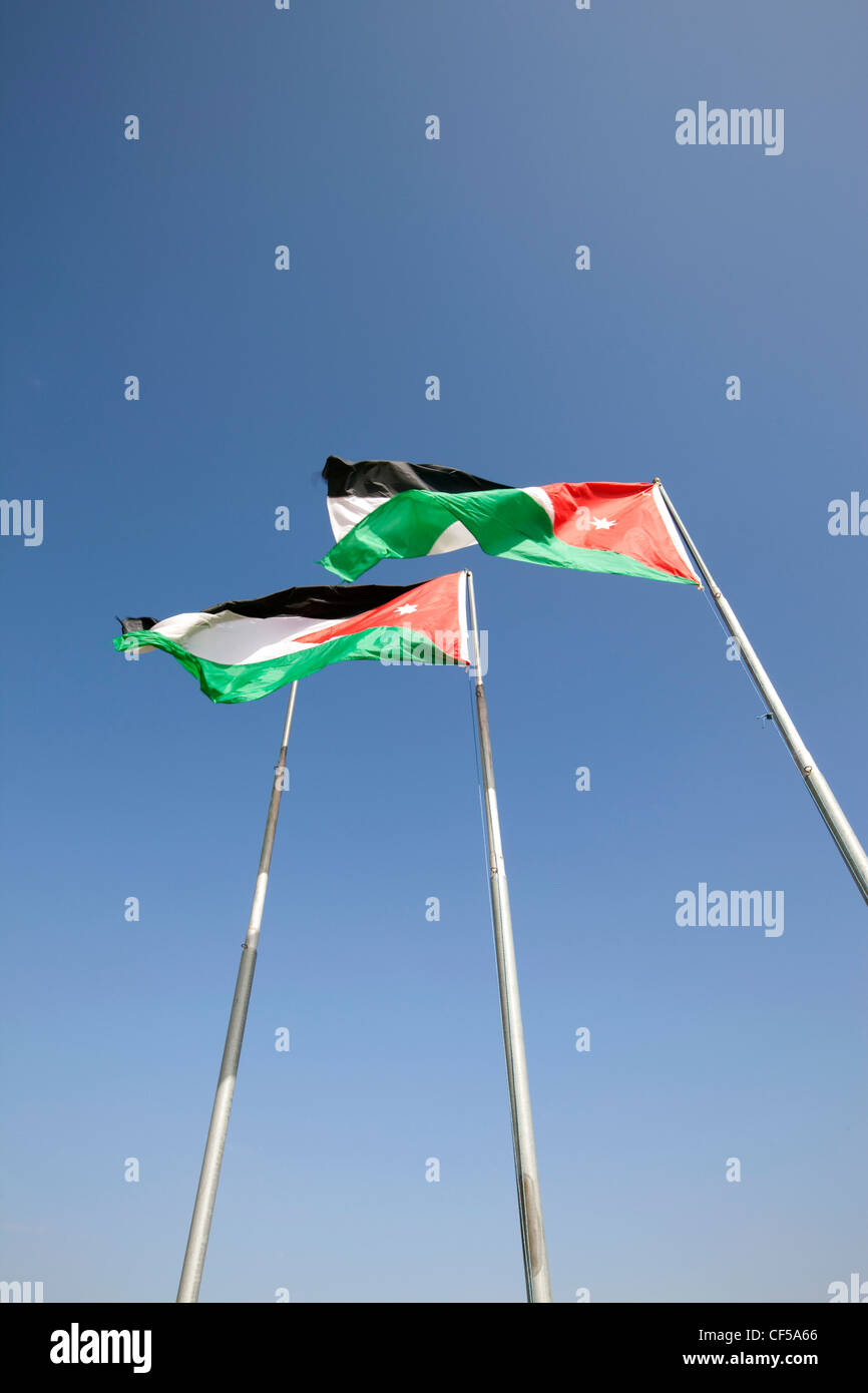 Flag jordan pole hi-res stock photography and images - Alamy