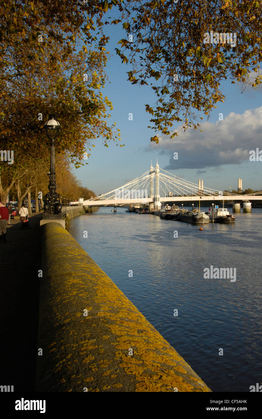 Chelsea embankment hi-res stock photography and images - Alamy