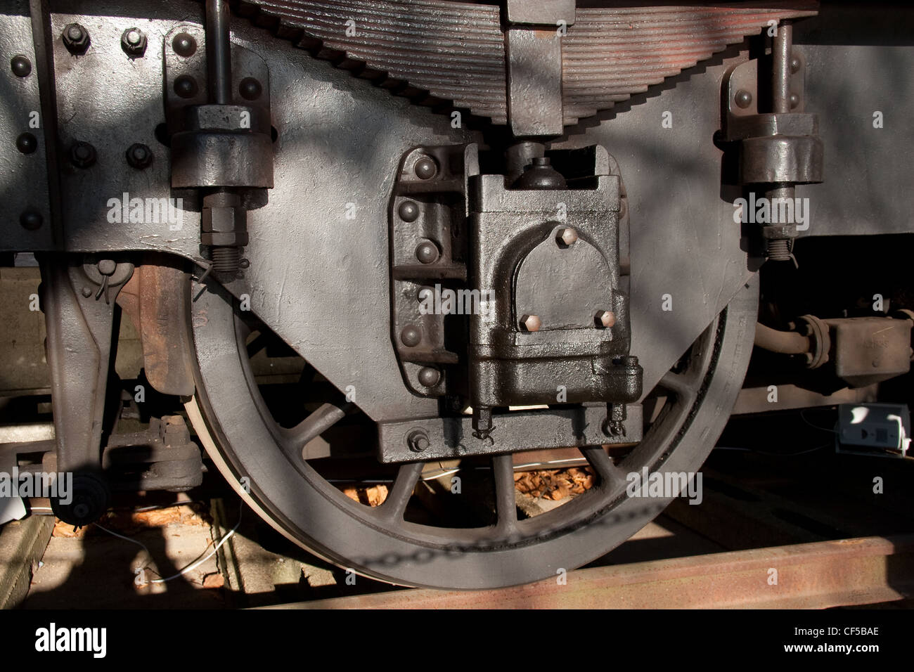 red steam train locomotive Stock Photo - Alamy