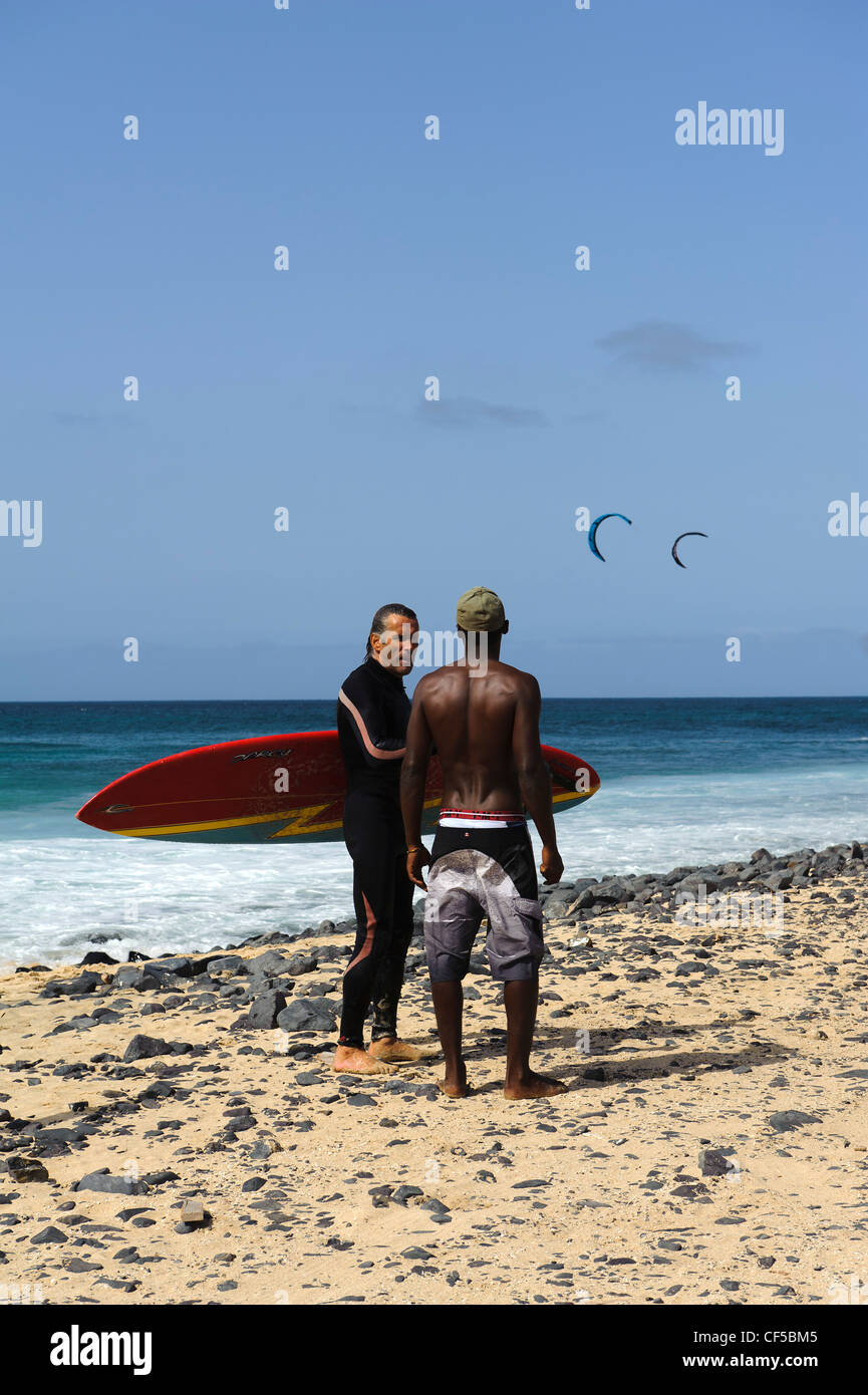 Sal Cape Verde Surfing Stock Photos & Sal Cape Verde Surfing Stock ...