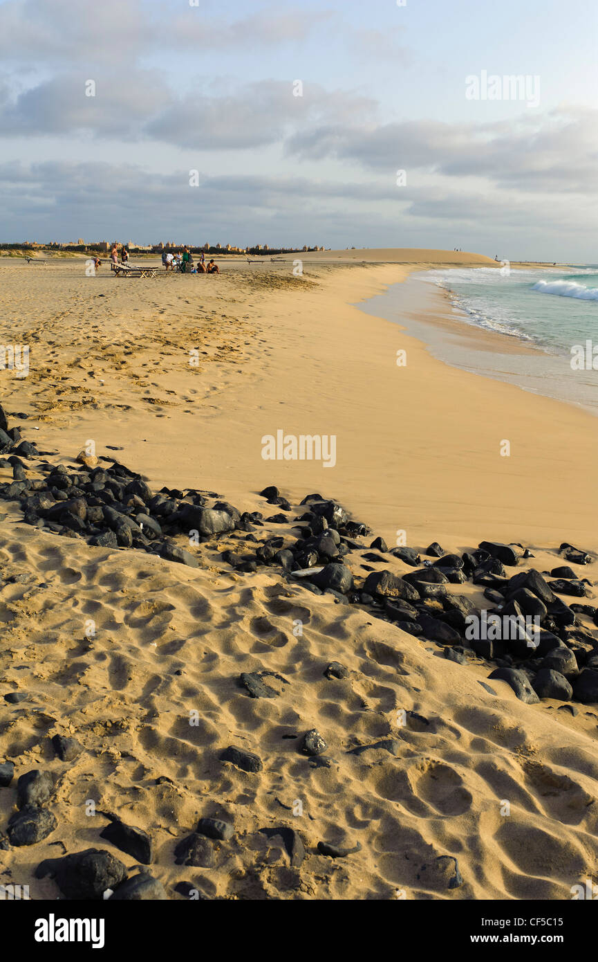 Beach of Ponta Preta, Sal, Cape Verde Islands, Africa Stock Photo - Alamy