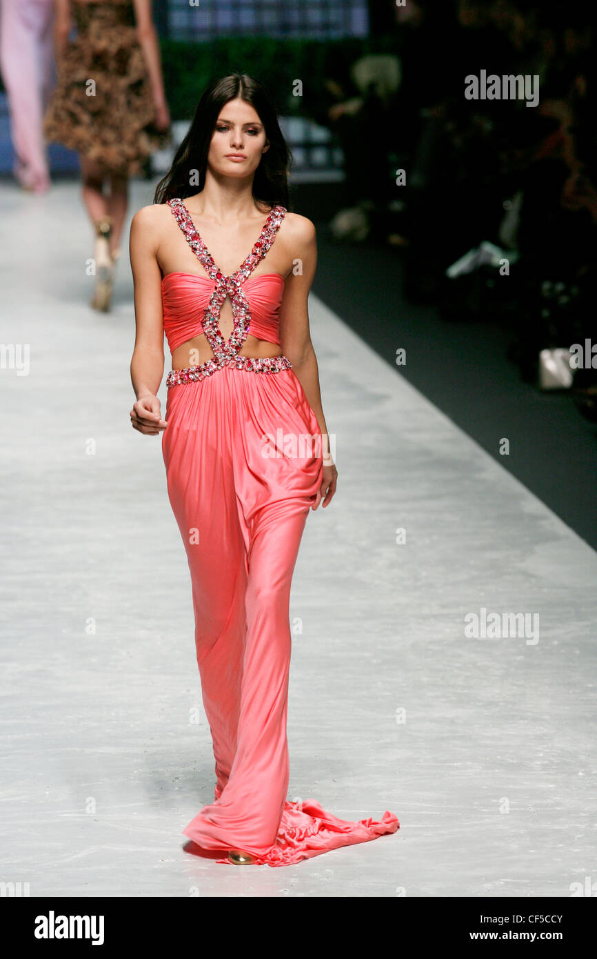 Blumarine Milan Ready to Wear Autumn Winter Charmeuse Gown Brazilian ...