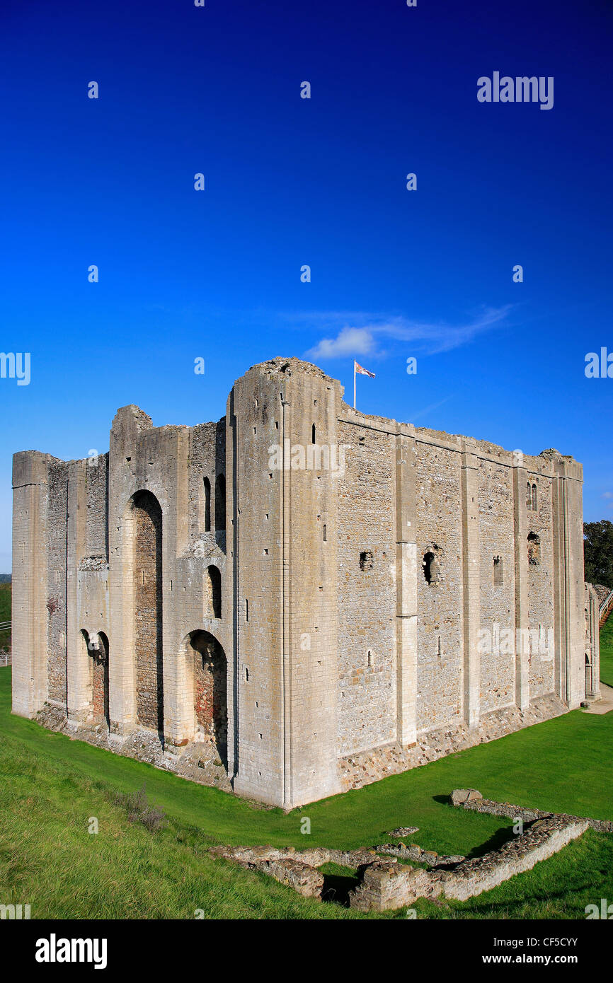 Summertime Castle Rising Castle, Castle Rising village, North Norfolk ...