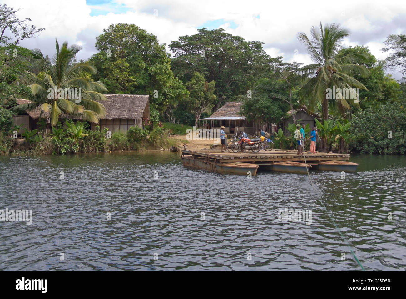 Coastal village of Antongil Bay, east of Madagascar Stock Photo - Alamy