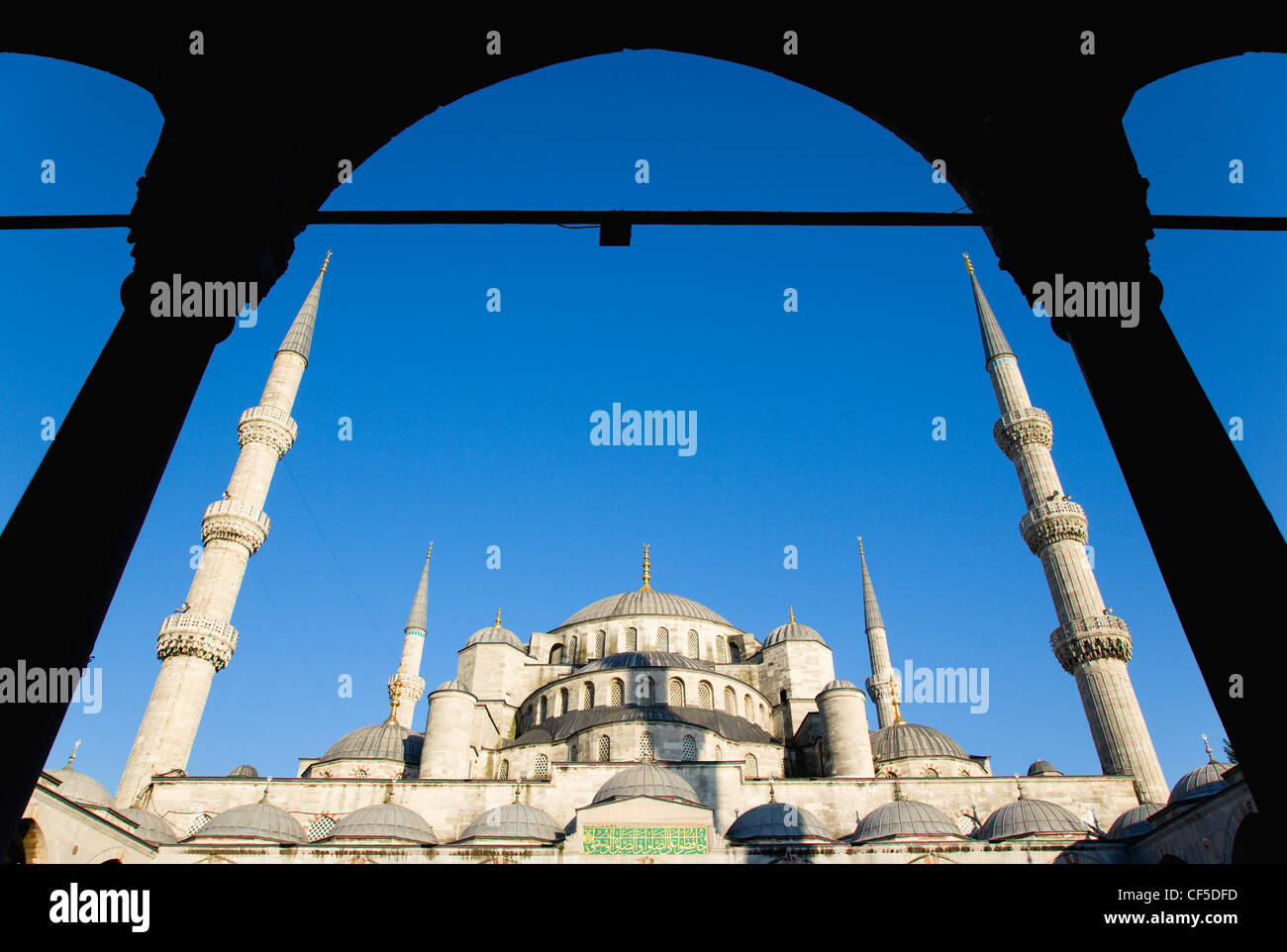 Turkey, Istanbul, View of Blue Mosque Stock Photo - Alamy