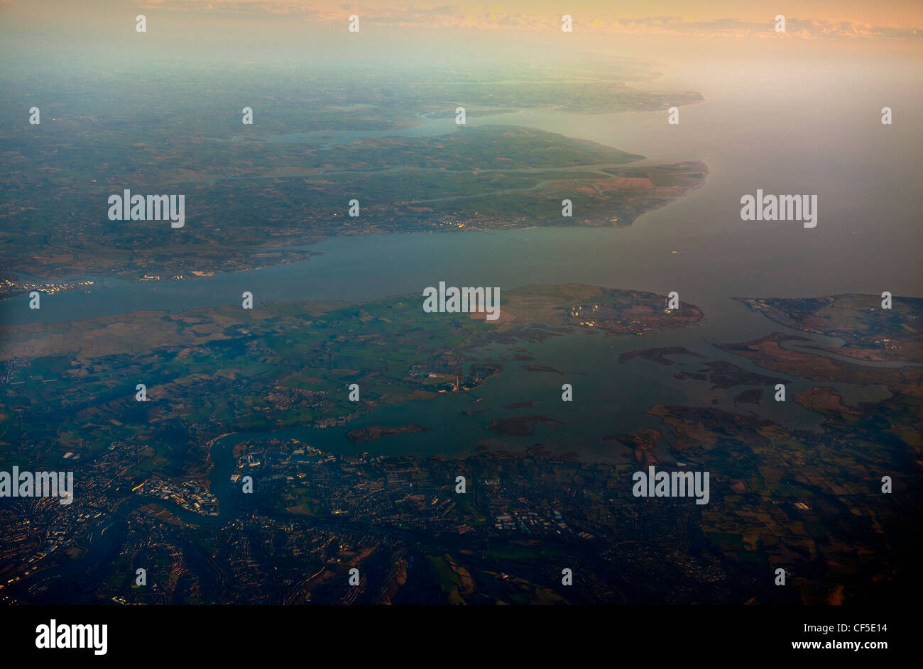 An aerial view of southend airport High Resolution Stock Photography ...