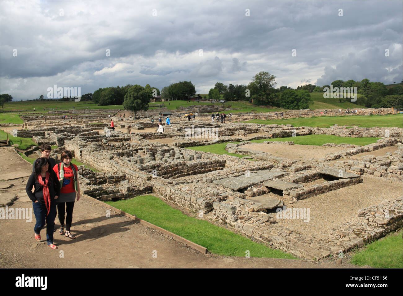 Vindolanda Roman Fort, Praetorium and Church, Hadrian's Wall ...