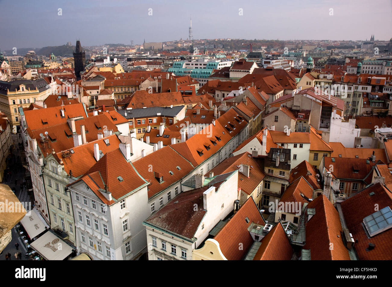 Rooftop red hi-res stock photography and images - Alamy