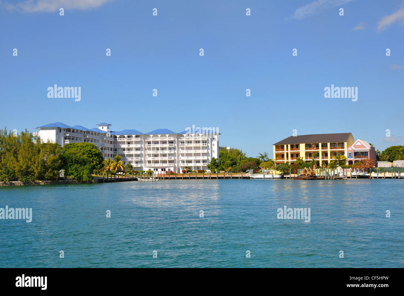 Hotels, Lucaya beach, Bahamas Stock Photo - Alamy