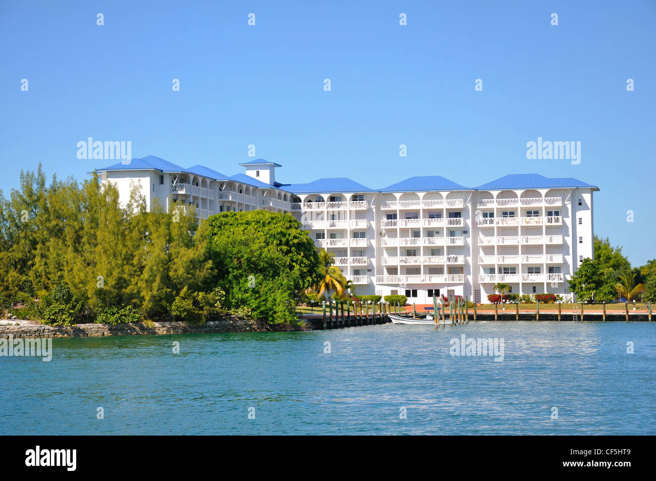 Hotel, Lucaya beach, Bahamas Stock Photo - Alamy