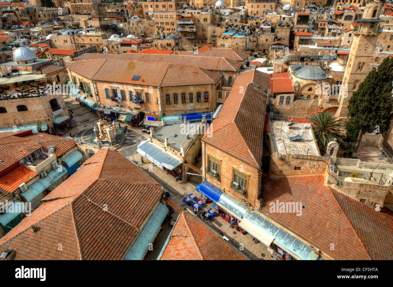 Christian quarter in jerusalem hi-res stock photography and images - Alamy