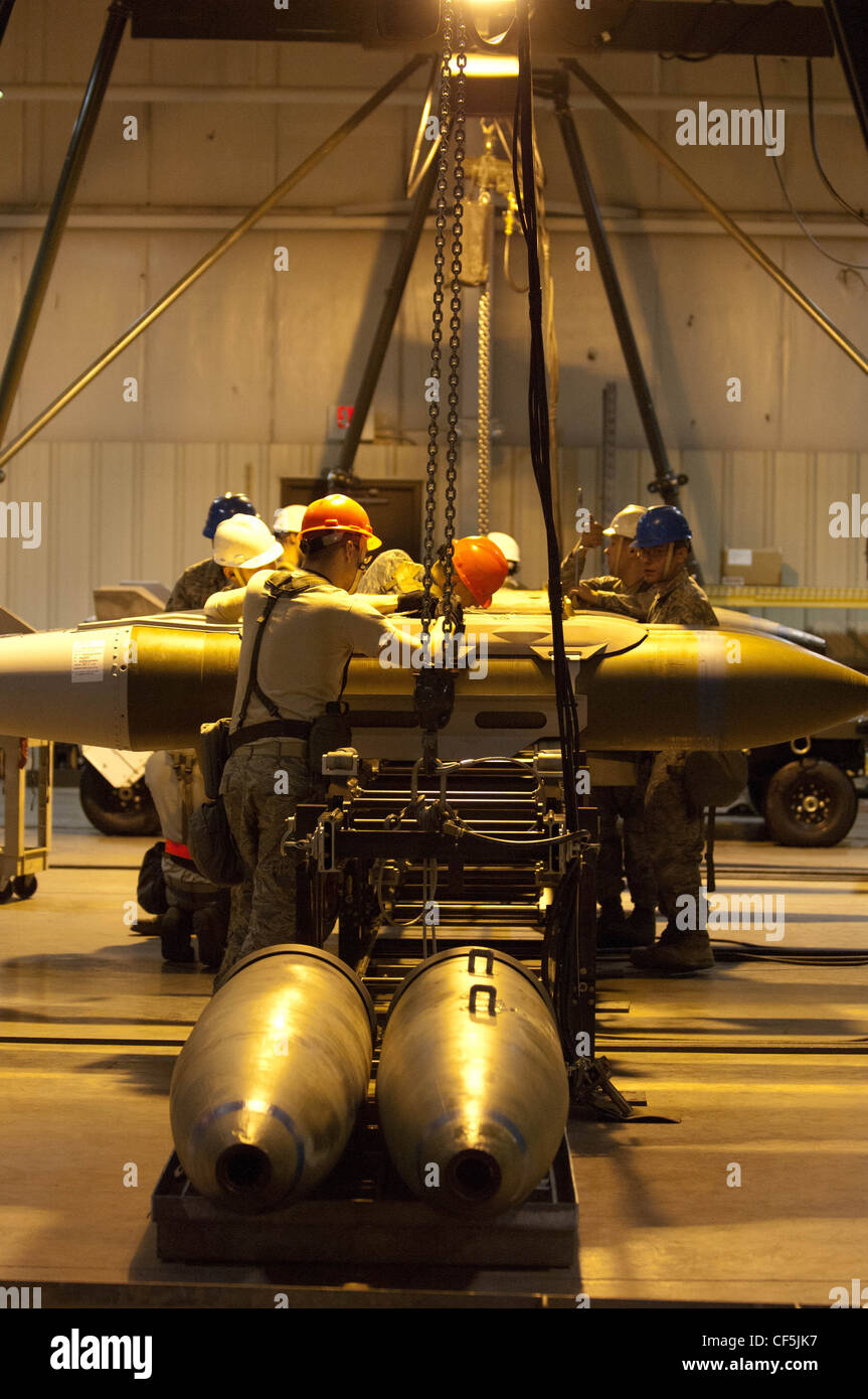 Operational Readiness Exercise Ellsworth Air Force Base S.D Stock Photo ...