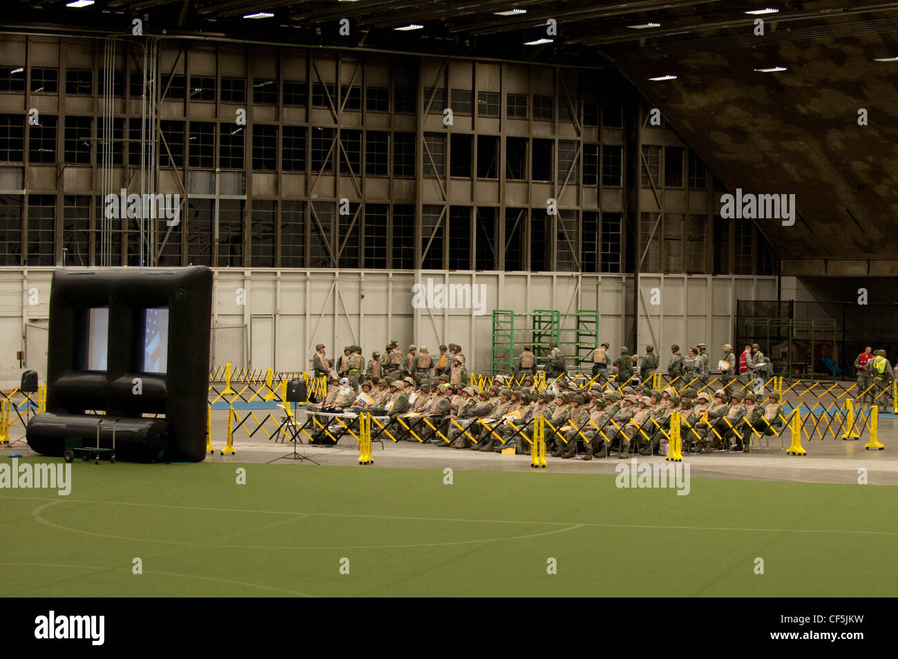 Operational Readiness Exercise Ellsworth Air Force Base S.D Stock Photo ...