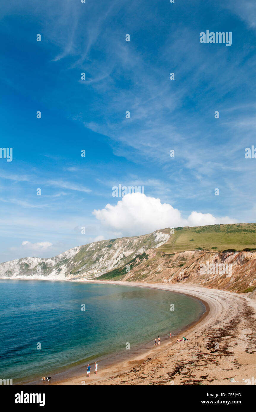 Worbarrow bay swimming hi-res stock photography and images - Alamy