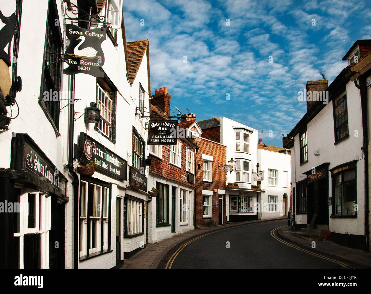 Inns, tea rooms and shops in the heart of the medieval citadel of Rye ...