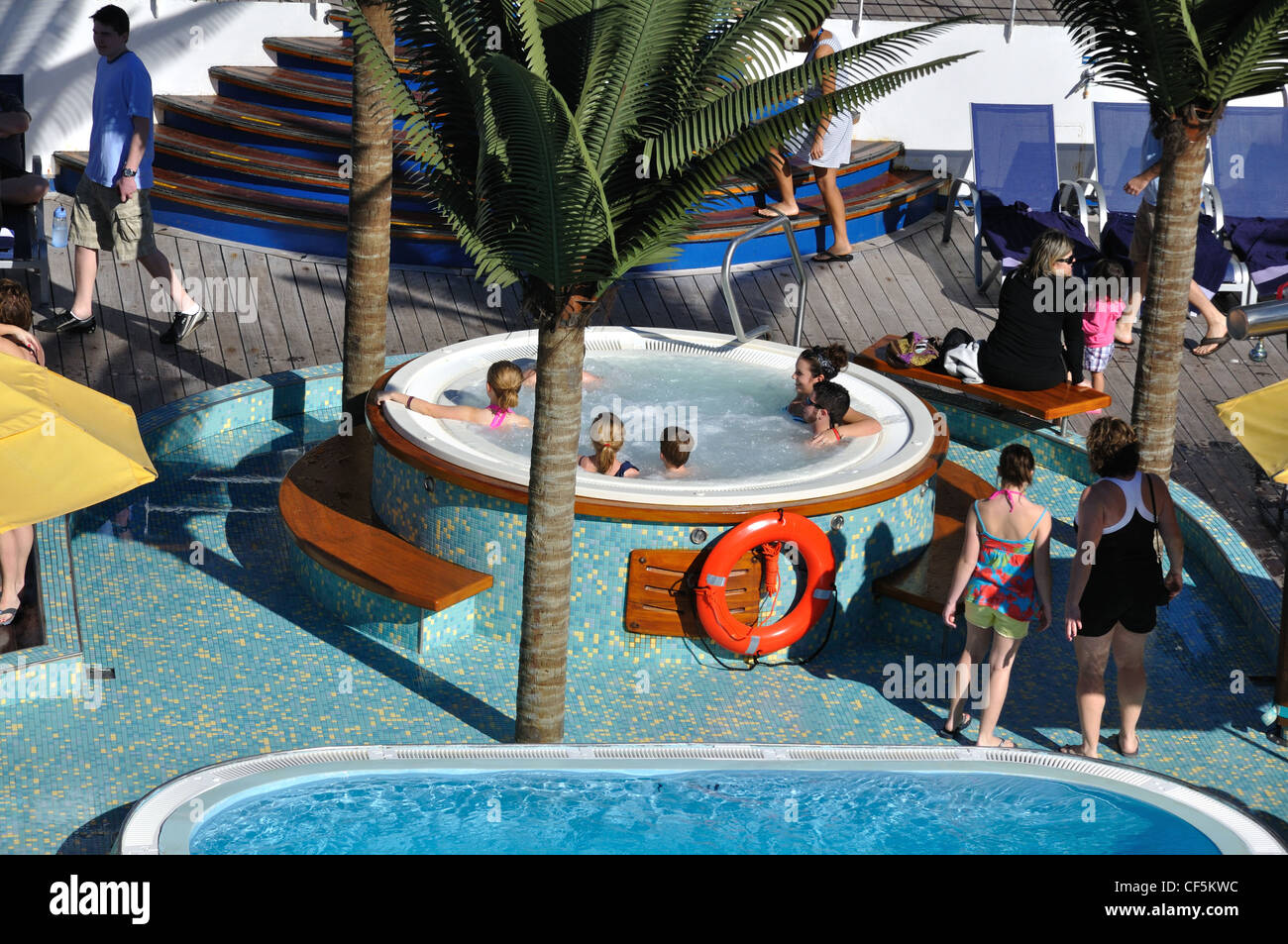 Cruise ship whirlpool Stock Photo - Alamy