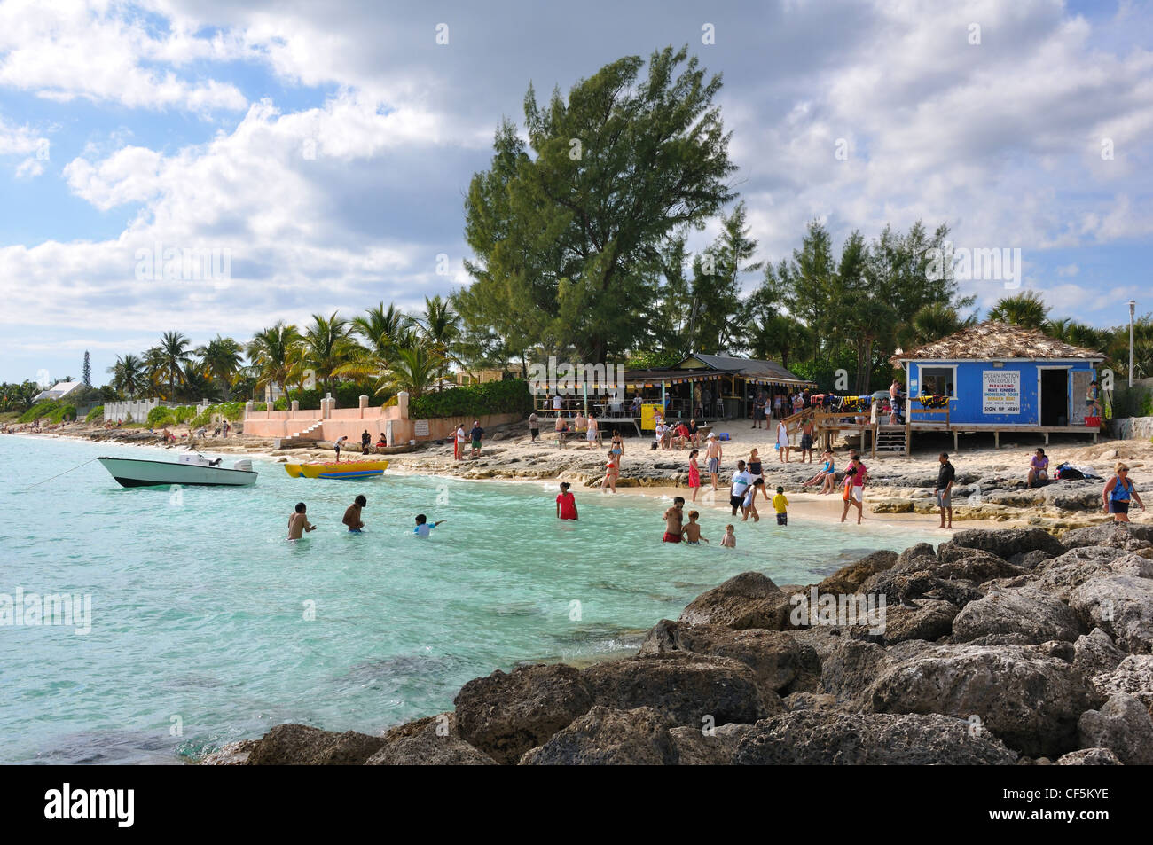 Freeport, Lucaya beach, Bahamas Stock Photo - Alamy