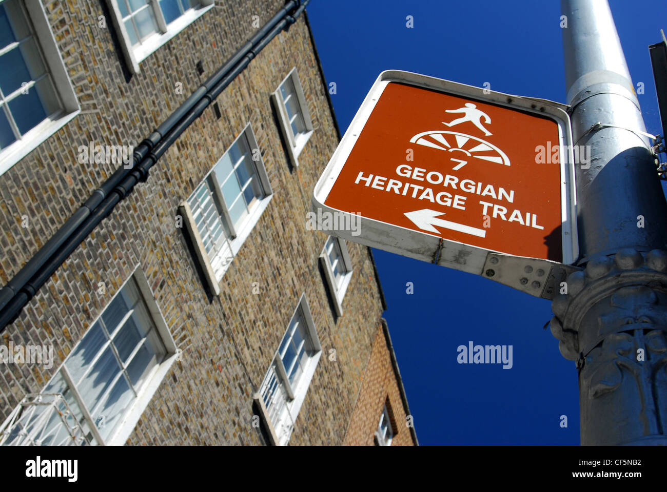 Sign for an heritage trail hi-res stock photography and images - Alamy